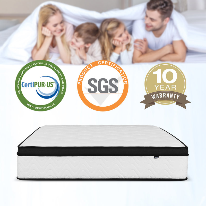 Alwyn Home Otway 12'' Medium Hybrid Mattress & Reviews | Wayfair Alwyn Home Otway 12'' Medium Hybrid Mattress & Reviews | Wayfair